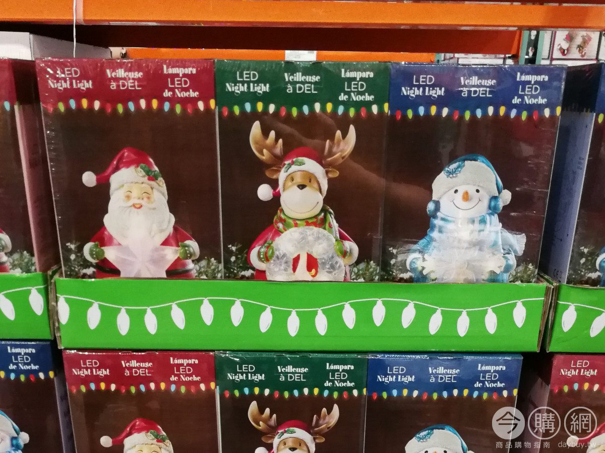 Costco好市多 聖誕主題造型夜燈 Holiday Night Light #1156482 - 今購百科Daybuy.tw